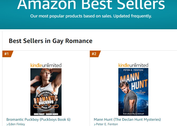 Peter E. Fenton Moves Up The Best Seller Lists – Peter E. Fenton